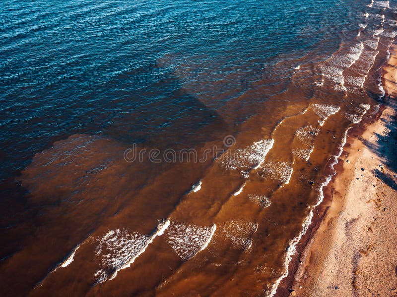 Sea surface with waves stock photo. Image of seascape - 170590374