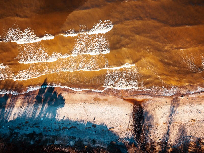 Sea surface with waves stock image. Image of natural - 170597975