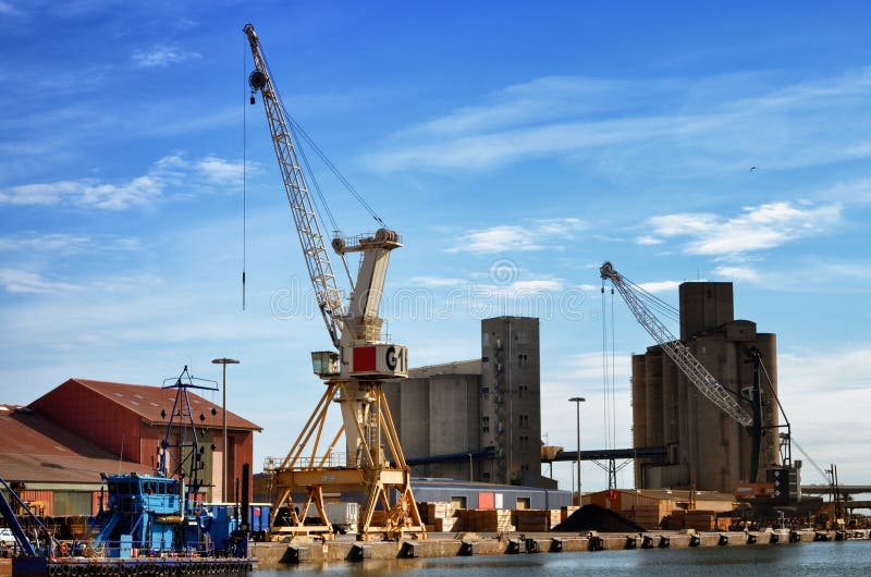 Sea Trading Port Activities Stock Image - Image of maritime, pier: 99536733