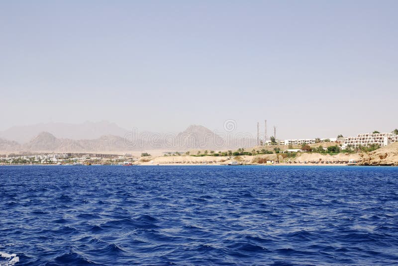 Muscat seafront stock photo. Image of corniche, brown - 12453204