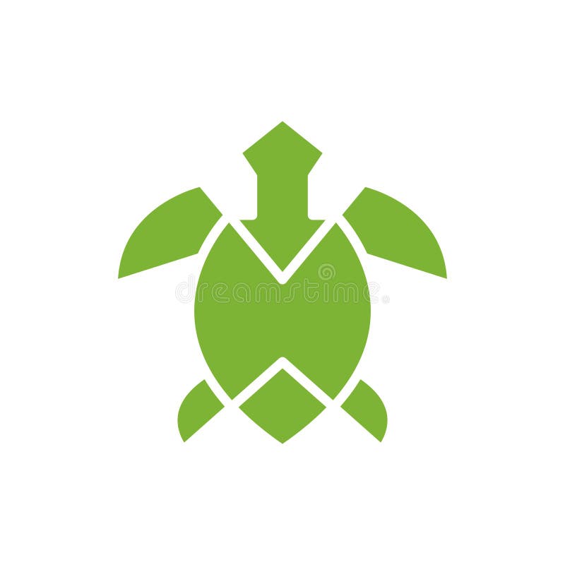 Sea Turtle Ocean Animal Logo Design Vector Stock Vector - Illustration ...