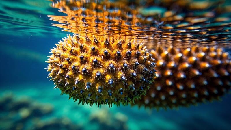 Sea Urchin Shell - Patterns in Nature Stock Illustration - Illustration ...