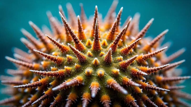 Sea Urchin Shell - Patterns in Nature Stock Illustration - Illustration ...