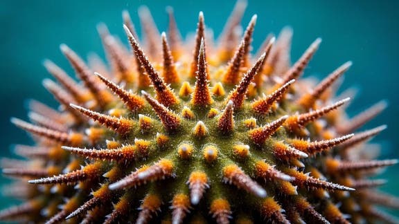 Sea Urchin Shell - Patterns in Nature Stock Illustration - Illustration ...