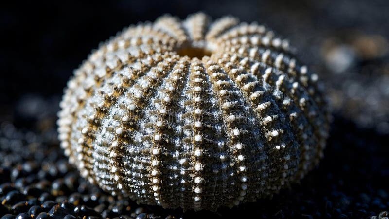 Sea Urchin Shell - Patterns in Nature Stock Illustration - Illustration ...