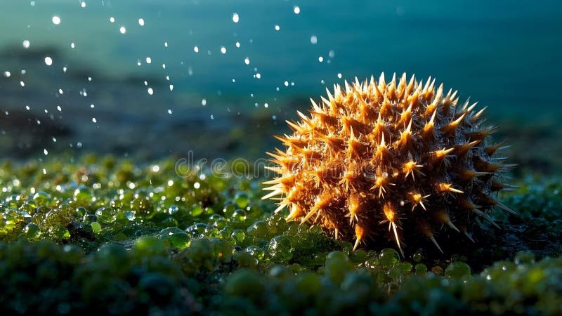 Sea Urchin Shell - Patterns in Nature Stock Illustration - Illustration ...