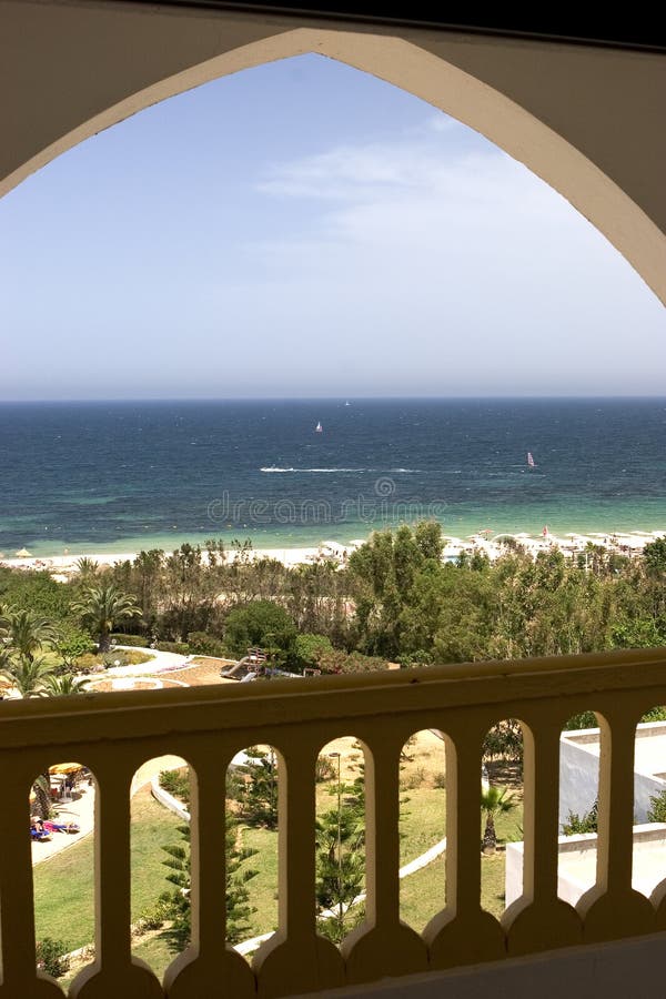 Sea View stock photo. Image of frame, luxury, balcony, water - 780526