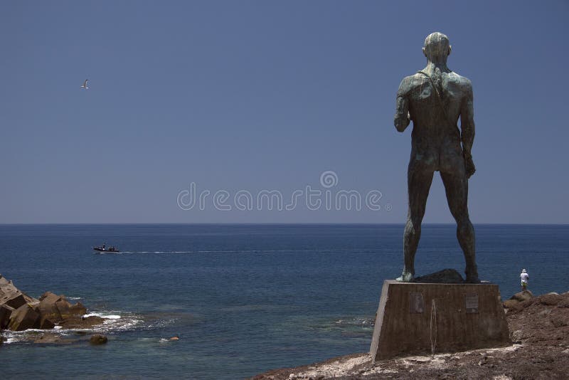 Sea View from the Beach in Paul Do Mar, Madeira Island Stock Image ...