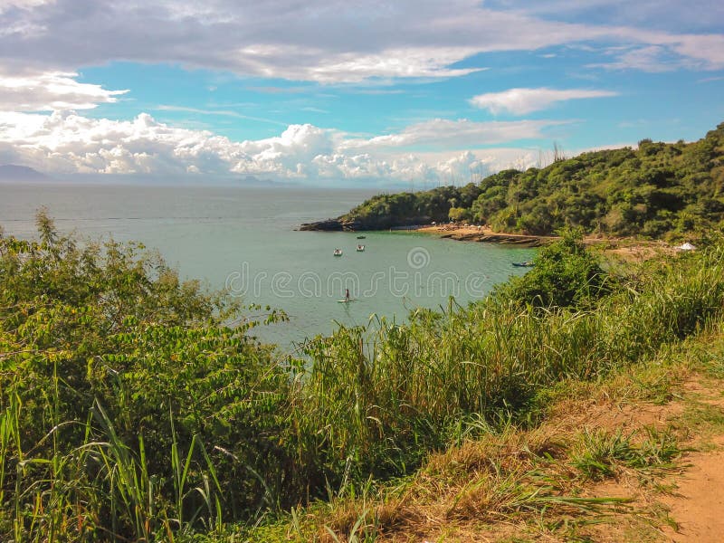 Sea view in brazil stock image. Image of tourist, tourism - 120052041