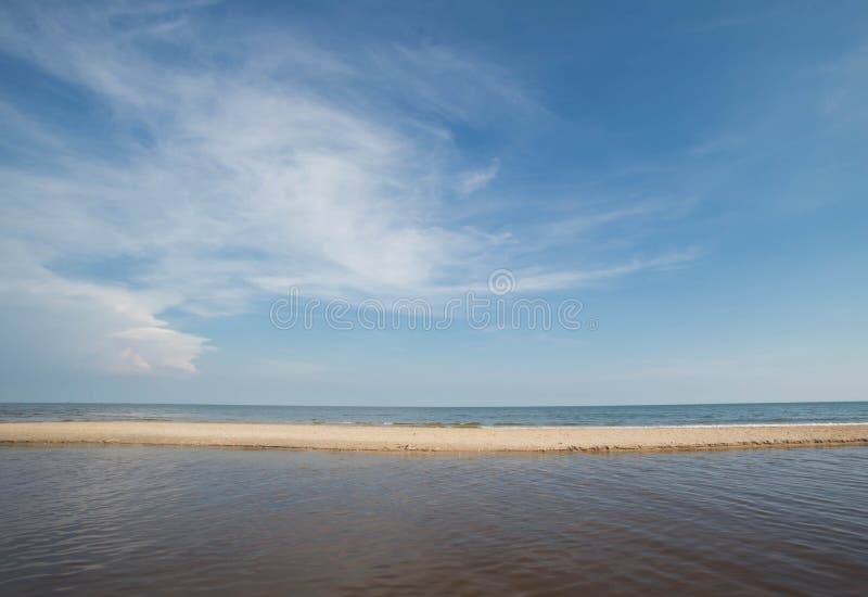 Sea view stock photo. Image of nature, ocean, thailand - 261992412
