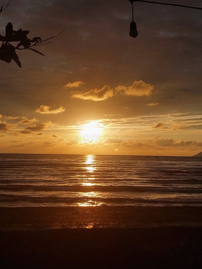 Sea View in the Evening, Golden Hour,sunset,good View,calming Stock ...