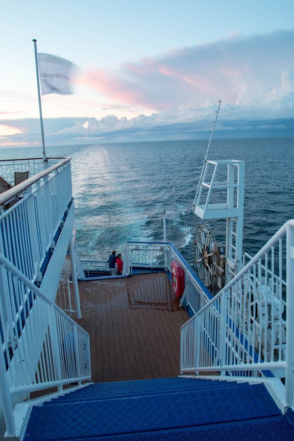 Sea view from the ferry editorial stock photo. Image of ferry - 85103468