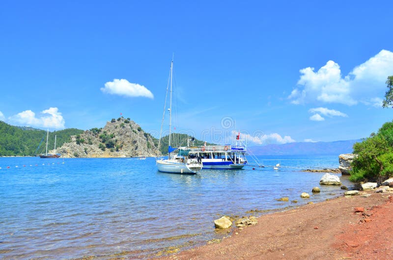 Sea View. Marmaris . Turkey Editorial Photo - Image of vacation ...