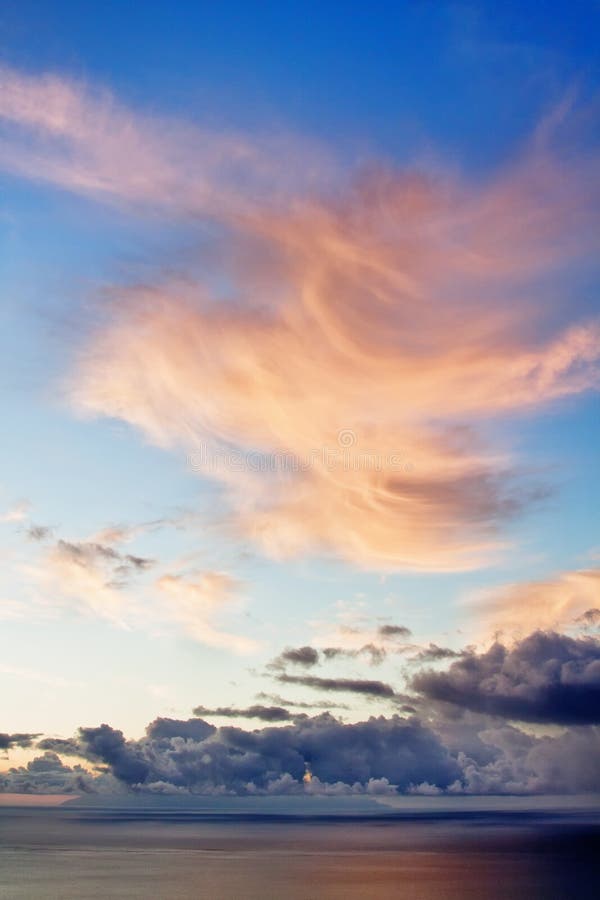 Sea View Over the Atlantic Ocean Stock Image - Image of beach, sand ...