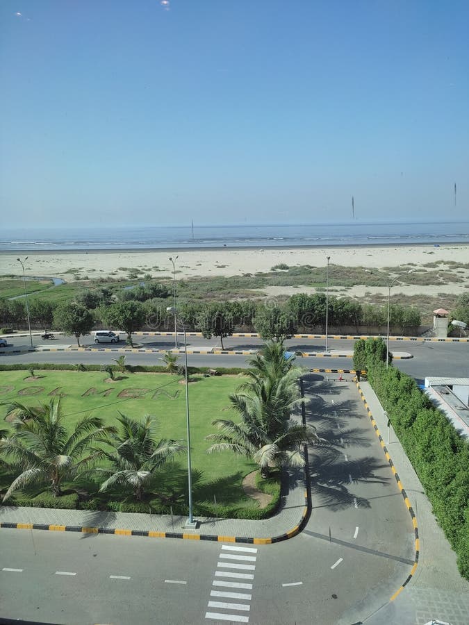 Sea View Park and Parking Karachi Pakistan Stock Image - Image of clip ...