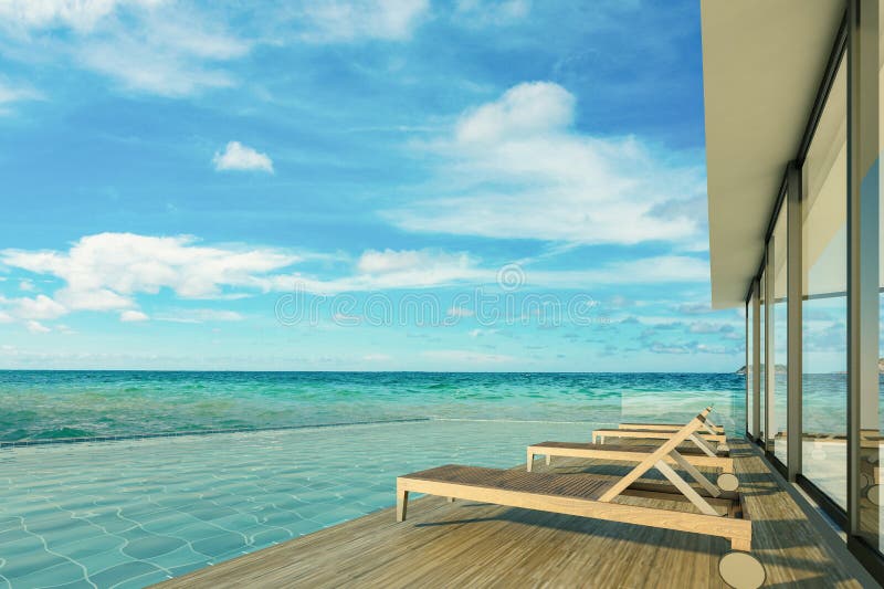 Sea View Pool stock photo. Image of vacation, phuket - 89331426