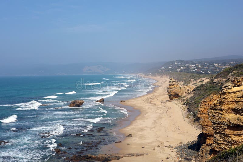 Sea View from a Steep Slope Stock Photo - Image of view, shore: 171190562