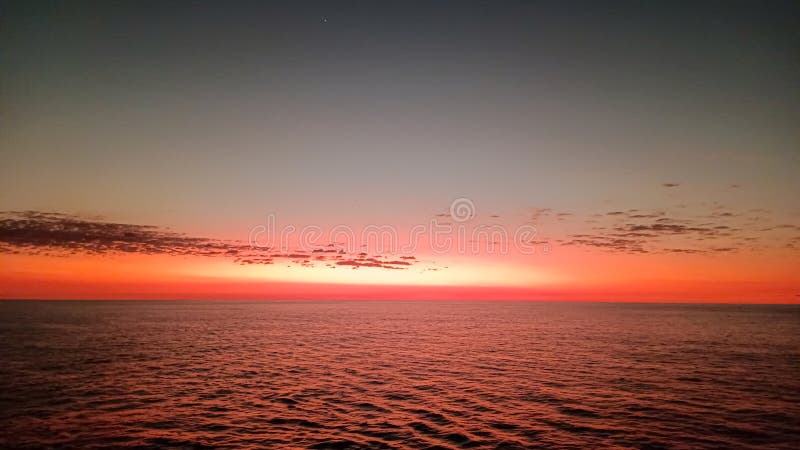 Sea View Taken on a Boat while Sailing Stock Image - Image of seascape ...
