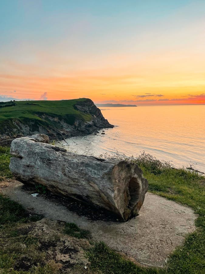 Sea views from the lookout stock image. Image of boardwalk - 259379271