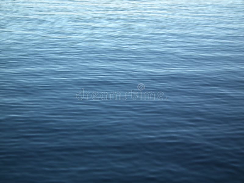 Only Sea Water, in Blue Tones. Stock Photo - Image of dark, loneliness ...
