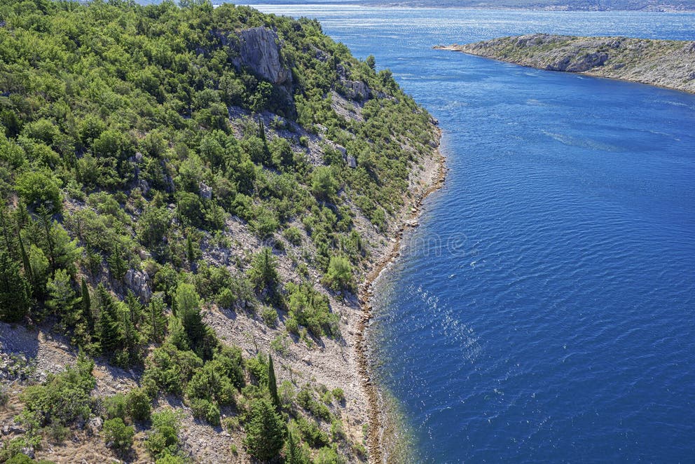 Sea water channel. stock image. Image of turquoise, wave - 308327309