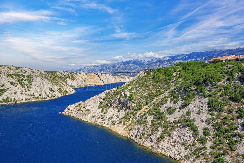 Sea water channel. stock photo. Image of holiday, ocean - 308448696