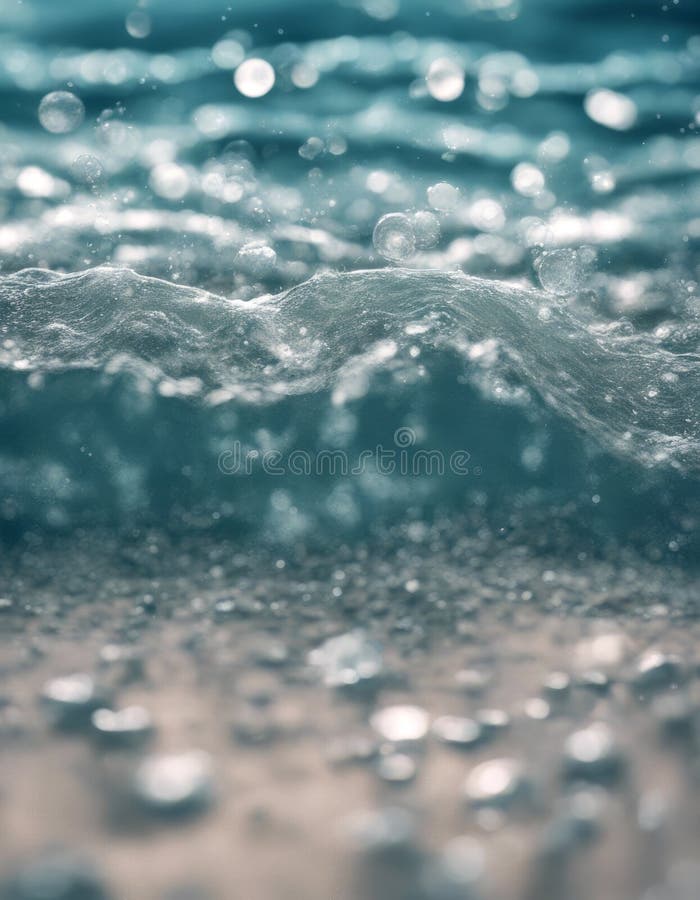 Sea Water Clear Technology Ocean Blue Background Drink Liquid Clean ...