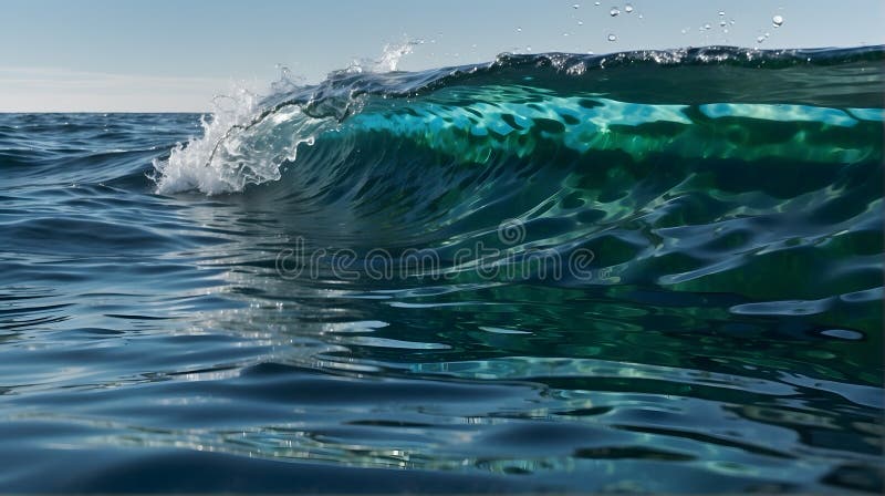Sea water cut out abstract stock image. Image of underwater - 315057487