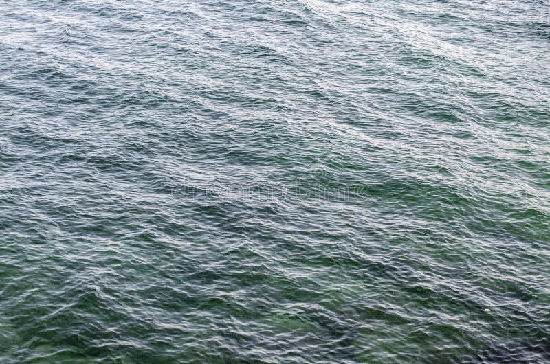 Sea Water is Green. Stormy Sea. Ocean Water. Stock Image - Image of ...