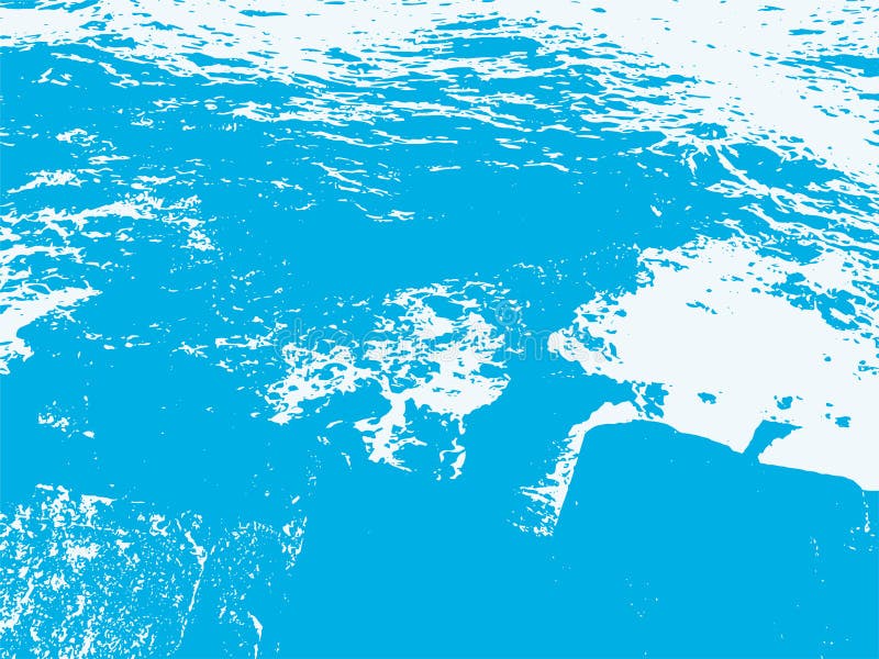 Vector Sea Water Over Sand Overlay Texture Stock Vector - Illustration ...