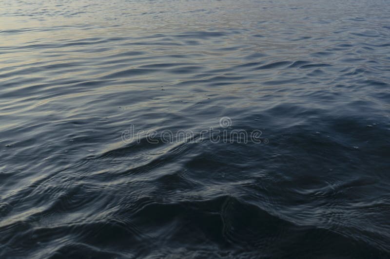 Sea Water at Sunset. Calm and Relax Stock Photo - Image of calm ...
