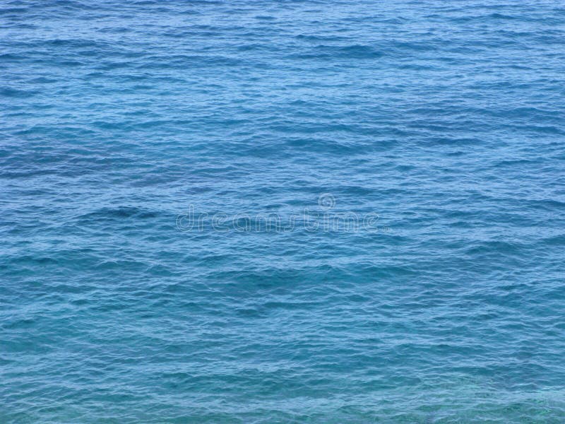 Sea Water Turquoise-blue Colored Stock Image - Image of blue, saver ...