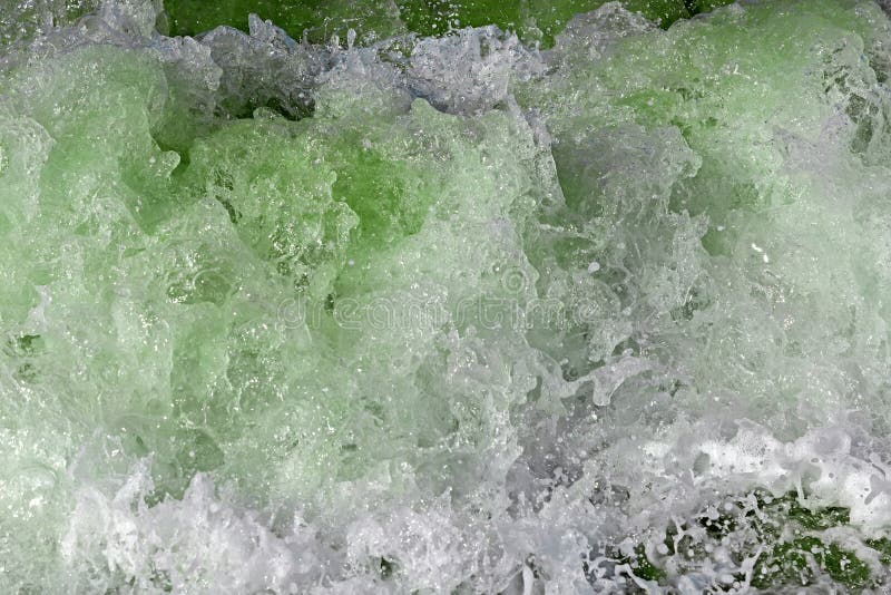 Sea Wave Bubbles and Splashes Stock Photo - Image of backdrop, drop ...