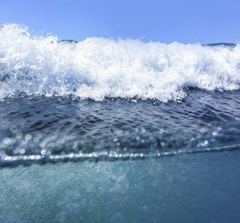 Wave detail stock photo. Image of tide, water, detail - 14580854