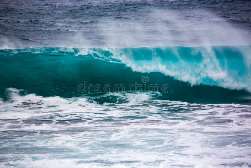Sea wave rolling stock photo. Image of splash, scenery - 232966508