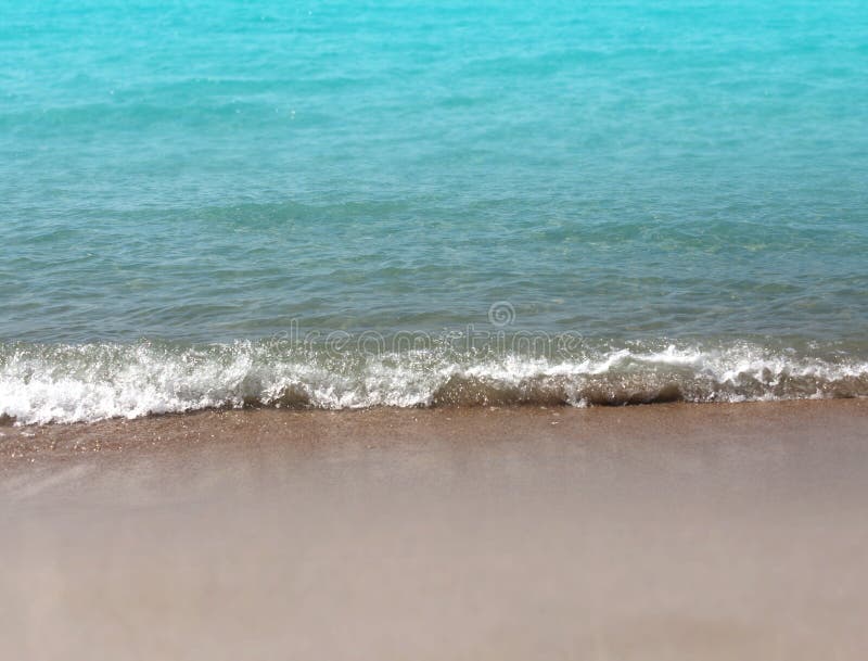 Sea wave sand beach stock photo. Image of paradise, beach - 40379674