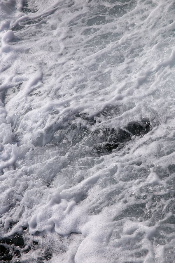 Wave foam stock photo. Image of shore, closeup, rough - 107737102