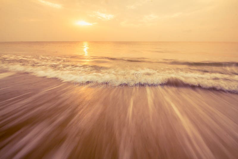 Sea wave and sky orange stock photo. Image of sunlight - 59116276