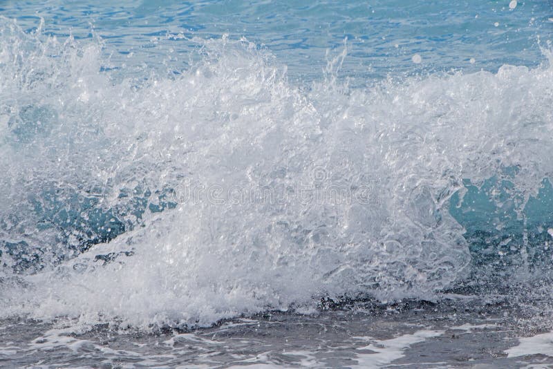 Sea wave splash stock photo. Image of coast, close, scenery - 127132412