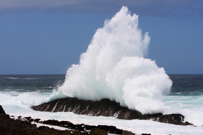 Waves Crashing stock image. Image of crash, splash, wash - 427719