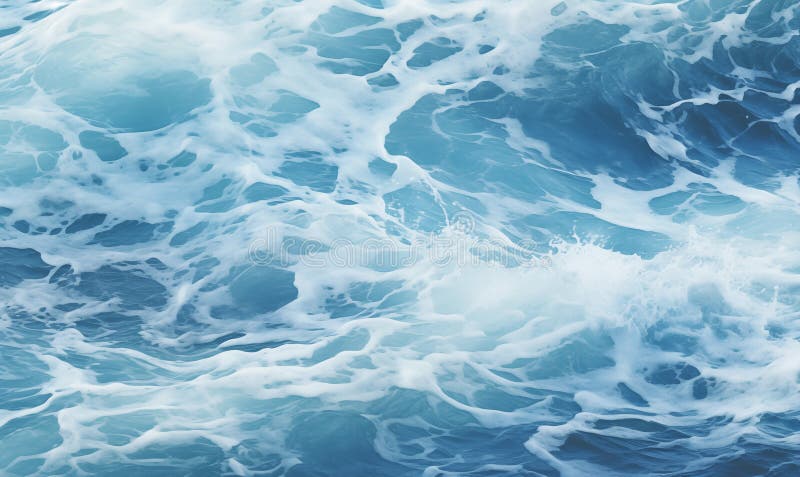 Sea Wave Texture Background Stock Illustration - Illustration of arctic ...