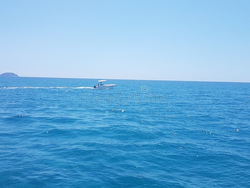 Sea waves stock image. Image of beautiful, boat, waves - 72444541