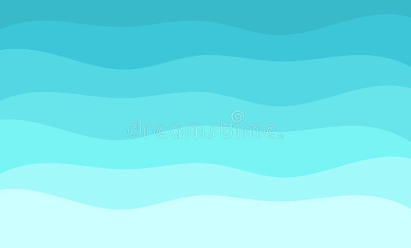 Sea Waves Blue Pattern Background Stock Vector - Illustration of blue ...