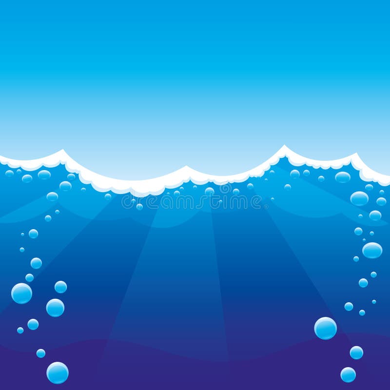 Scuba Divers, Underwater Sea Life Stock Vector - Illustration of diving ...