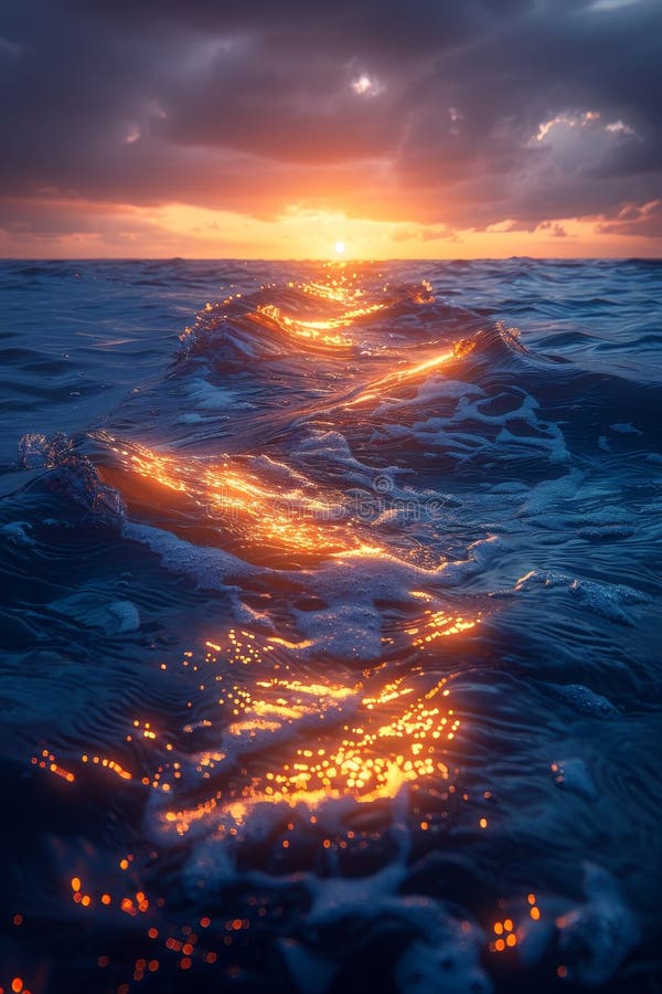 Sea Waves. the Raging Ocean Stock Image - Image of tropical, underwater ...