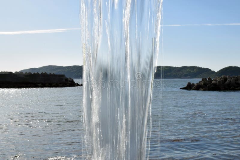 Inside Waterfall of Cave from Natural Bridge in Australia Stock Photo ...