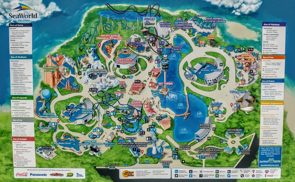 Sea world map 2017 editorial photo. Image of world, coaster - 91088011