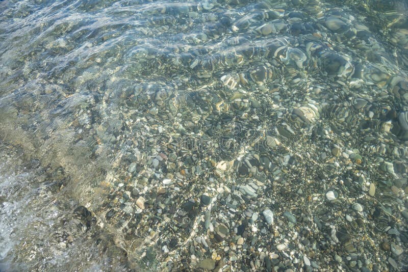 The seabed along the coast stock image. Image of light - 159658107