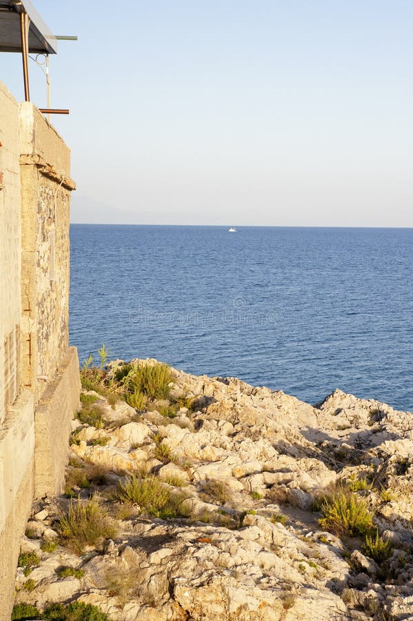 Seaboard stock image. Image of landscape, shore, panoramic - 77494119