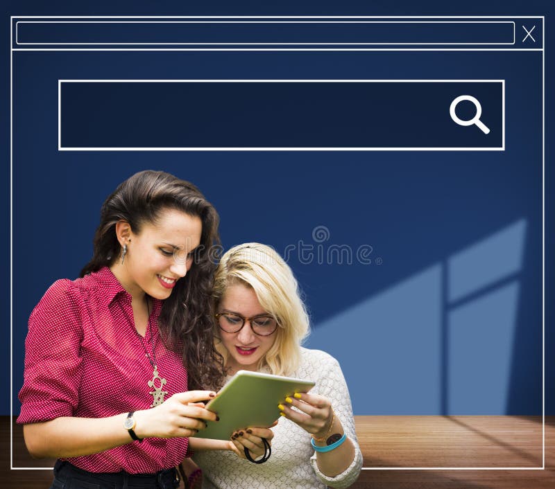 Seacrh Searching Search Box Browsing Concept Stock Photo - Image of ...